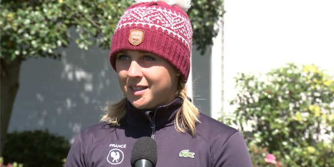 Pauline Roussin-Bouchard à Augusta « C'est énorme de jouer un lieu ...