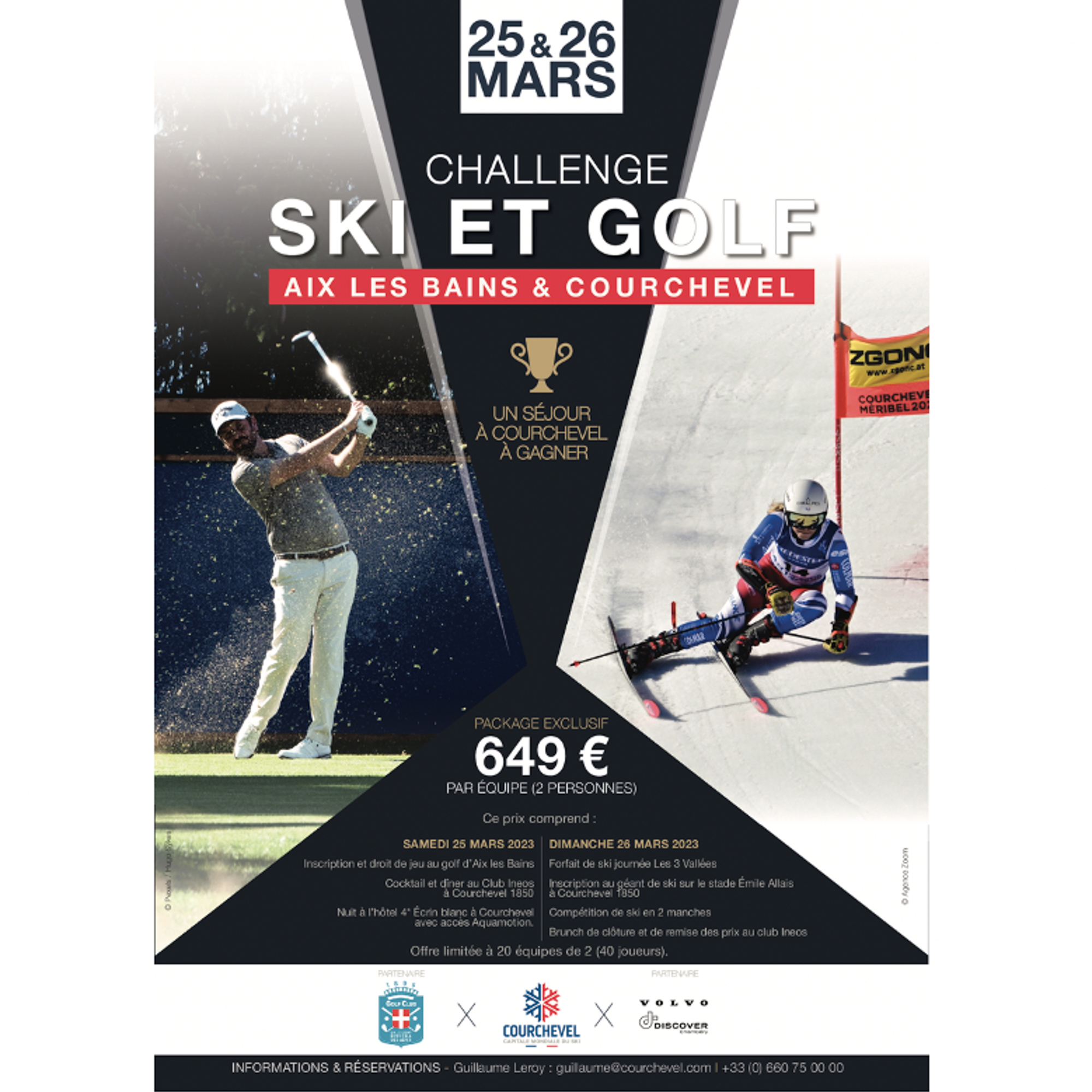 Ski & Golf Challenge de Courchevel tout schuss ! • Swing Féminin