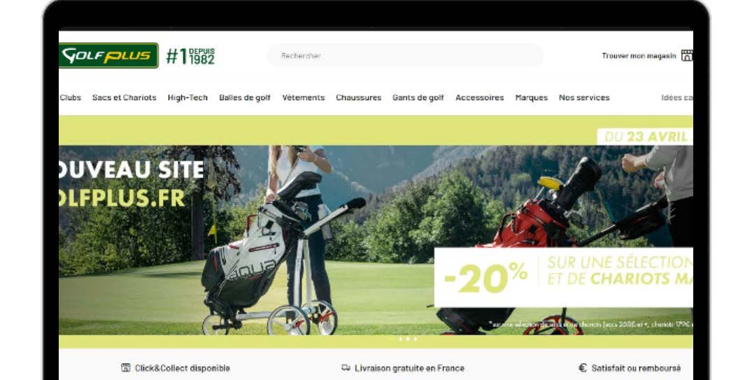 Golf Plus fait peau neuve sur internet