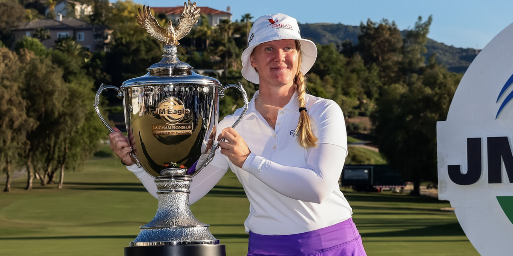 Ingrid Lindblad s’impose au JM Eagle LA Championship • Swing Féminin