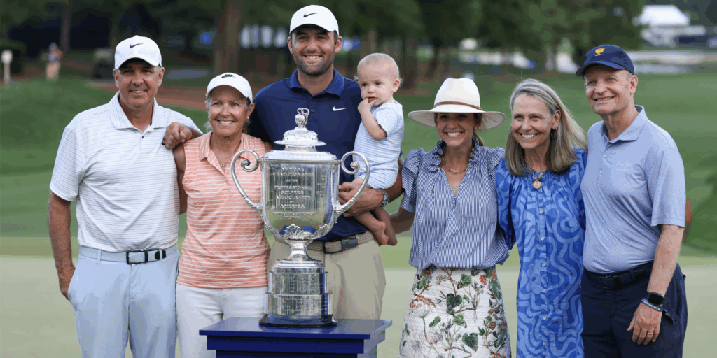 Scottie Scheffler vainqueur du PGA Championship • Swing Féminin